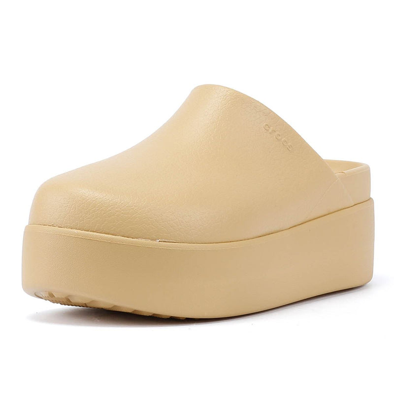 Crocs Dylan Platform Women's Wheat Clogs – Tower-London.EU