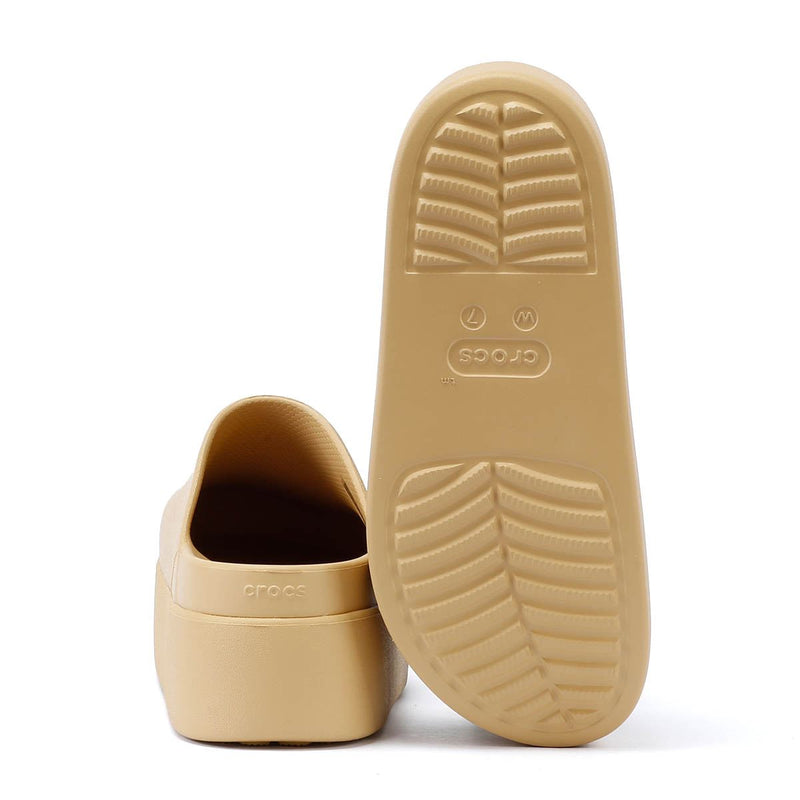 Crocs Dylan Platform Women's Wheat Clogs – Tower-London.EU